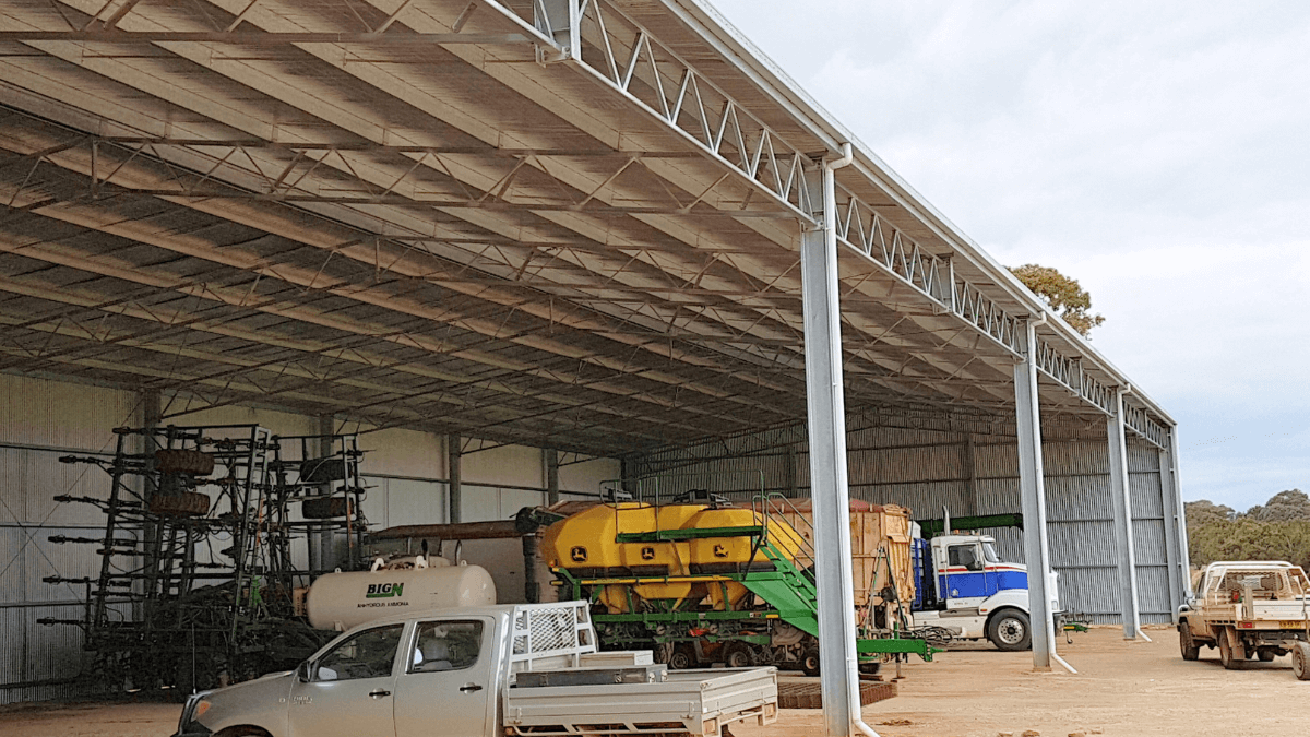 Machinery Sheds | ABC Sheds